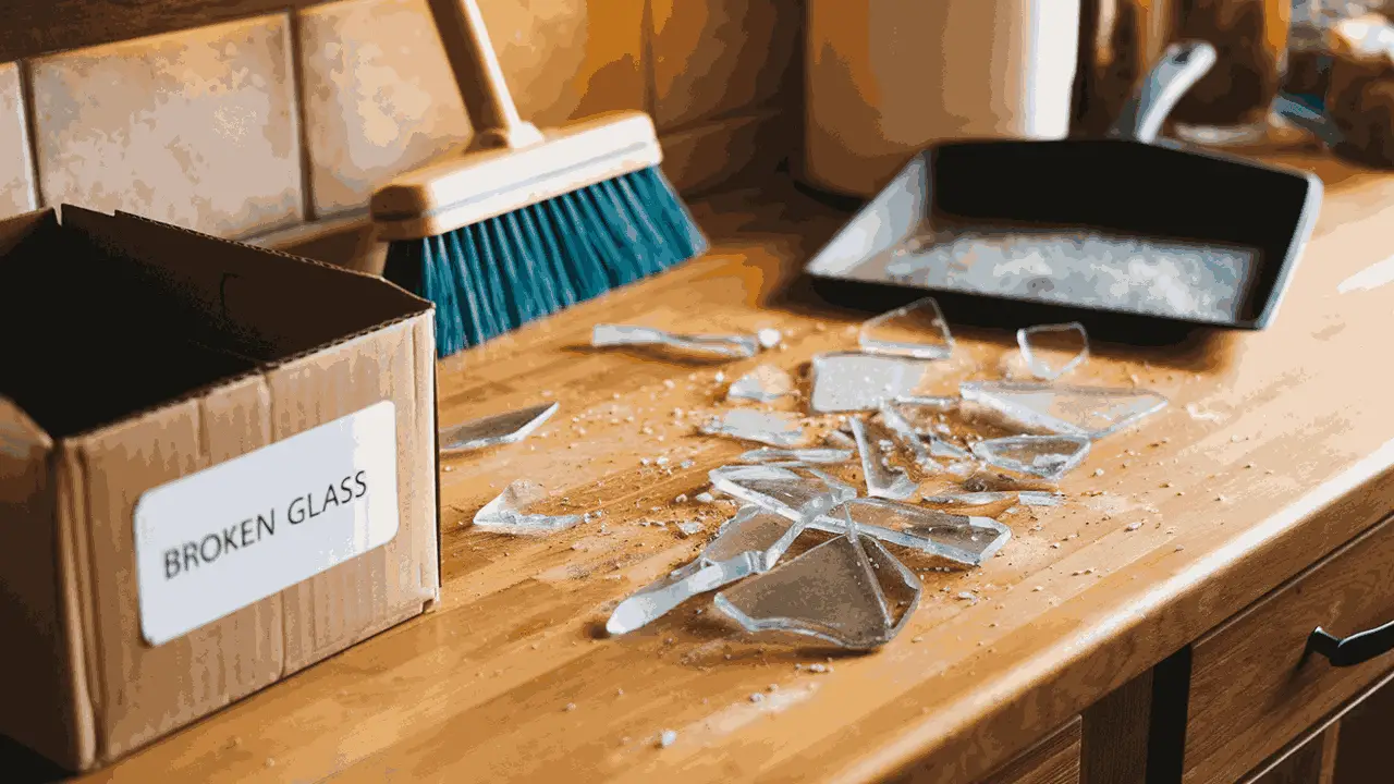 How To Dispose Of Broken Glass: Safe Steps for Every Mess