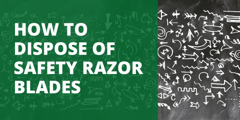 HOW TO DISPOSE OF SAFETY RAZOR BLADES - Green Bag Pickup