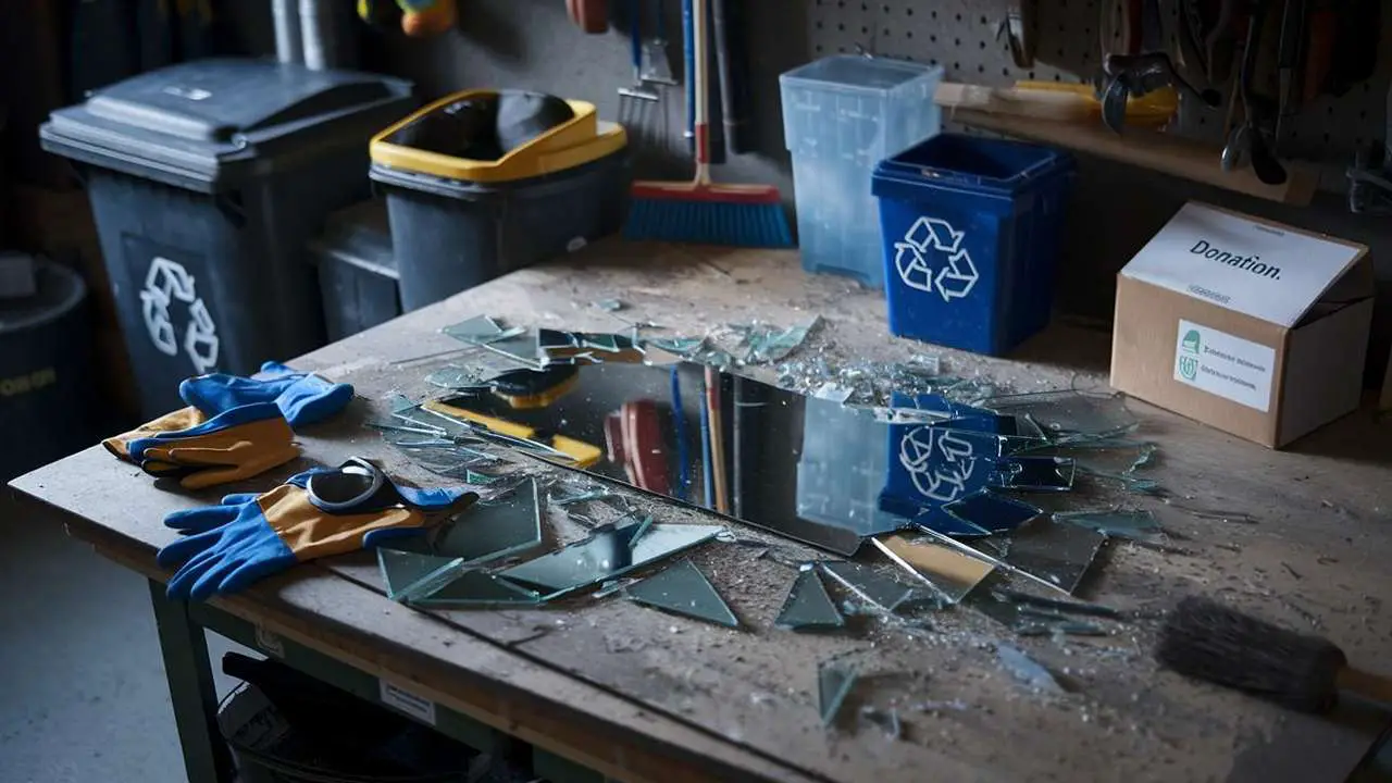 How To Dispose Of Large Mirrors: Safe, Eco-Friendly, and Legal Methods
