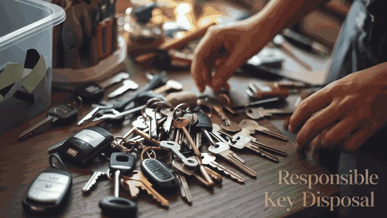 How to Dispose of Old Keys Without Waste: 2025 Key Cleanup