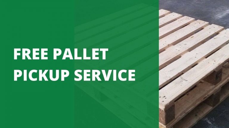 FREE PALLET PICKUP SERVICE [NO-COST PALLET COLLECTION]