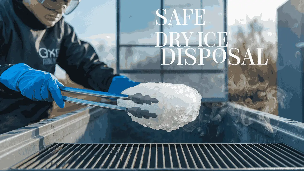 How To Dispose of Dry Ice: Safe Handling and Disposal Tricks