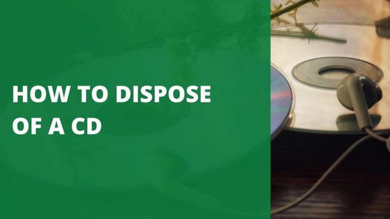 How To Dispose of A CD Without Harming The Planet