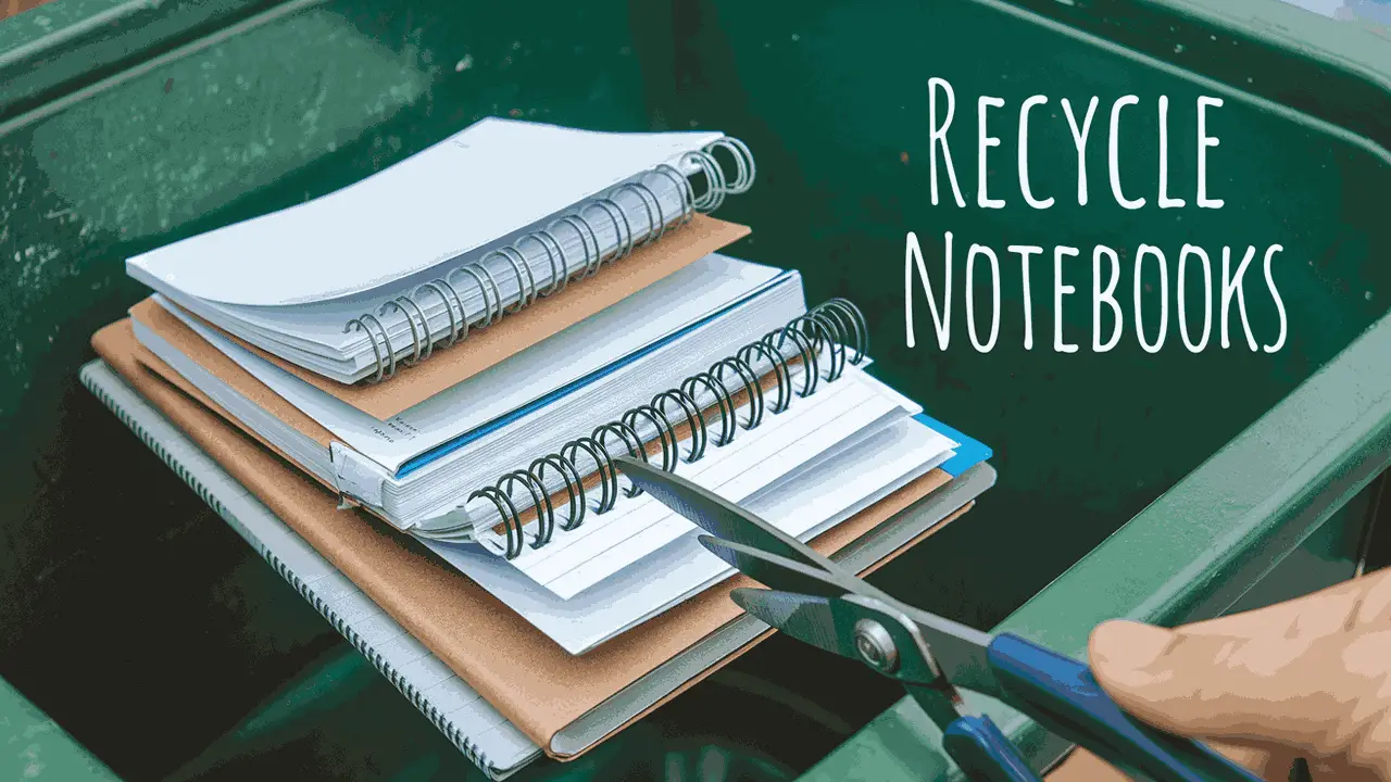 How to Properly Recycle Spiral Notebooks: Eco-Friendly Tips